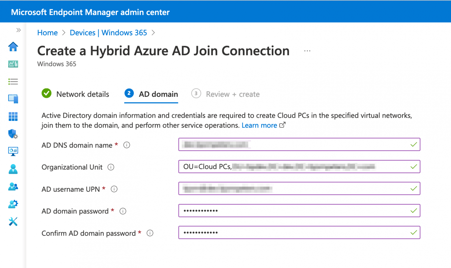 Hybrid Microsoft Entra join with Windows 365 Enterprise Cloud PCs ...